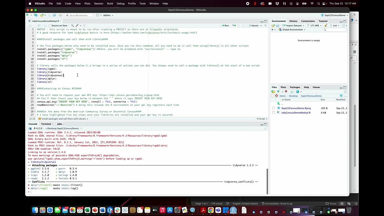 090525 Video 4 tidycensus (R video) - YouTube