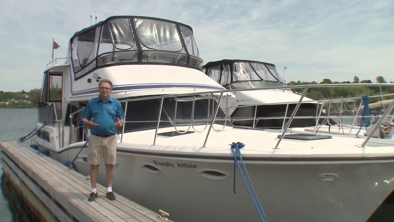 1988 Symbol 44 | Boat Review - YouTube