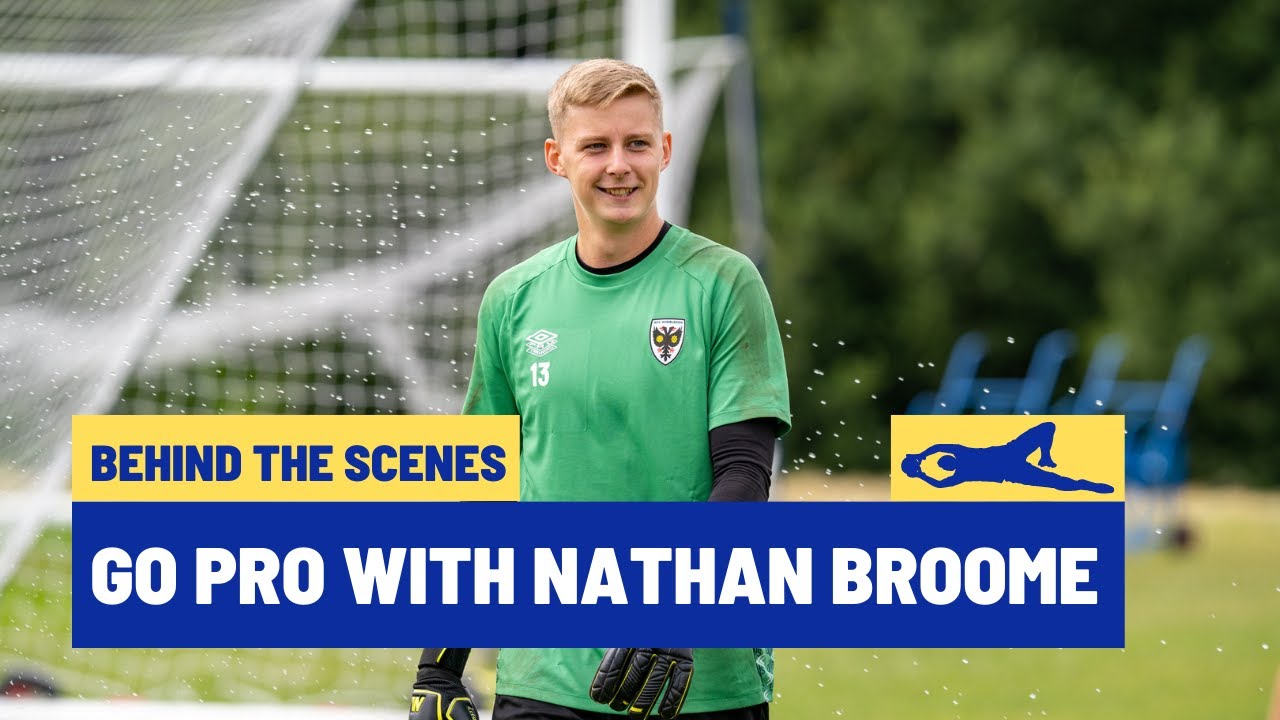 GoPro With Nathan Broome 🧤 | Behind The Scenes 🟡🔵 - YouTube