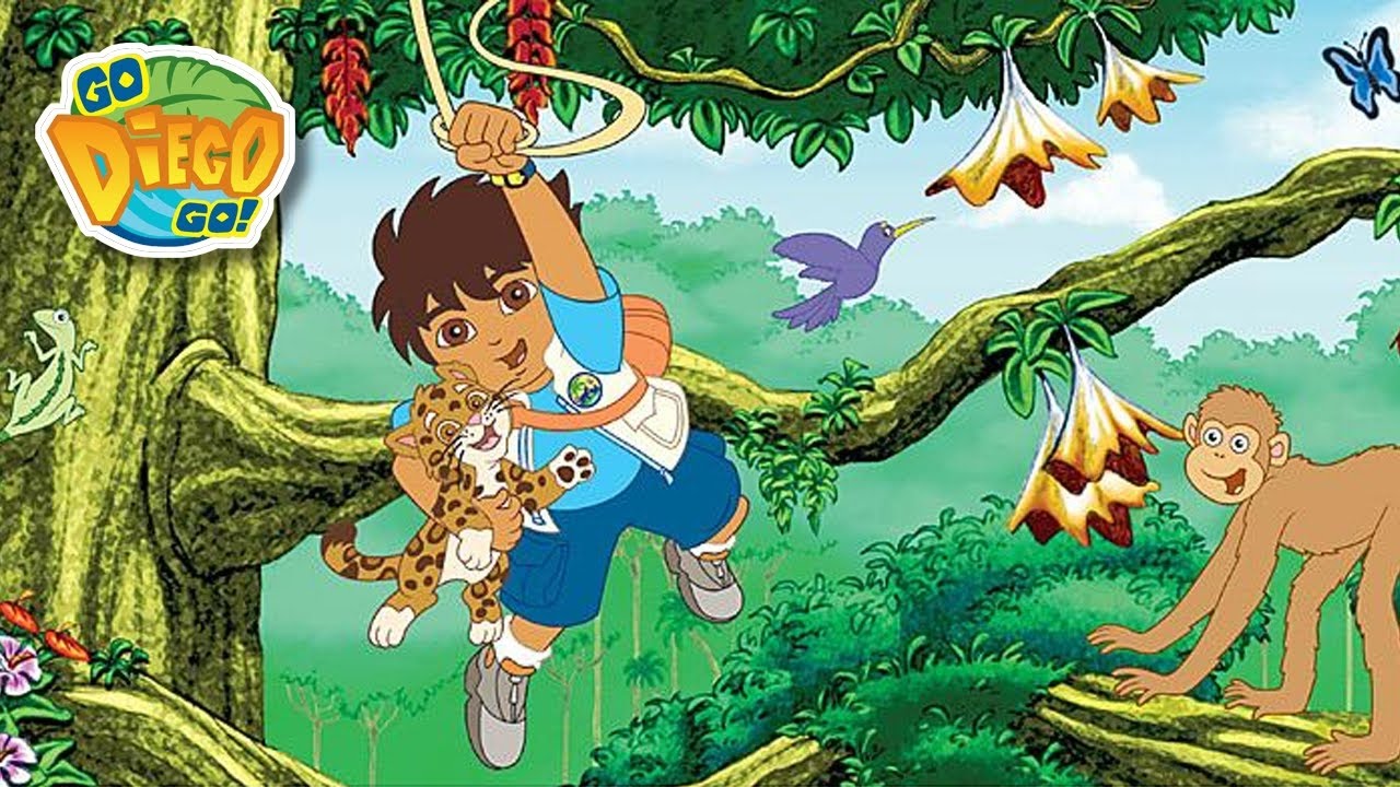 Go Diego Go Game Video - Rain Forest Adventure Episode - NickJr ...
