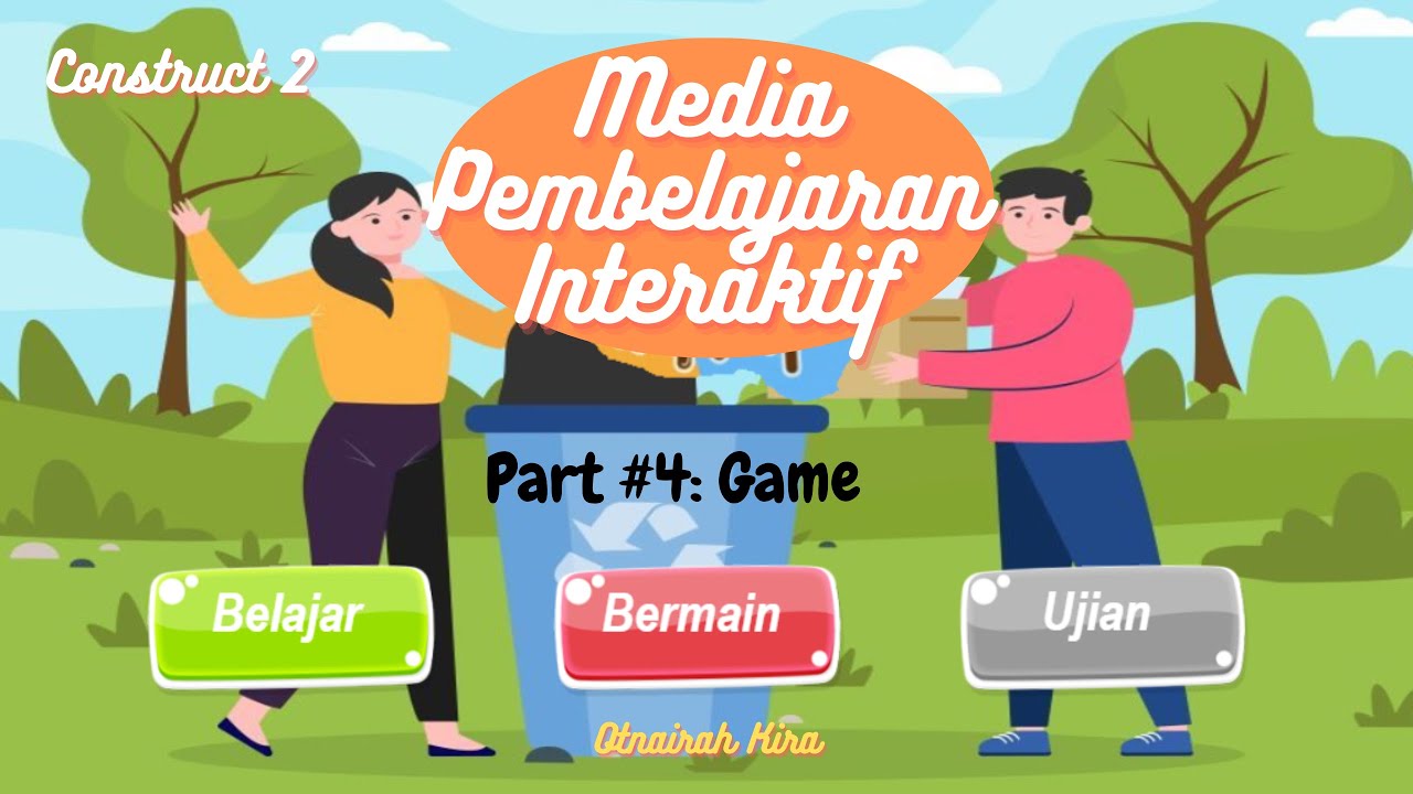 Tutorial Membuat Media Pembelajaran/Game Edukasi Construct 2 Part#4 ...