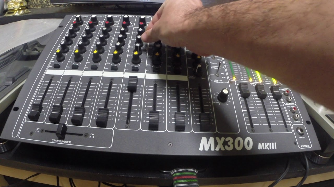 Prueba sonido eq. Rodec MX3000 VS. Rodec MX300MKIII - YouTube