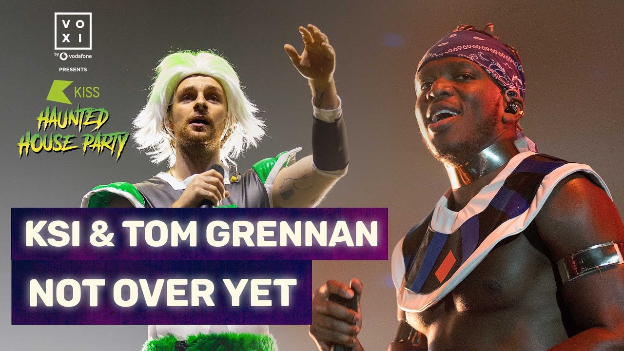 KSI ft. Tom Grennan 'NOT OVER YET' at KISS Haunted House Party ...