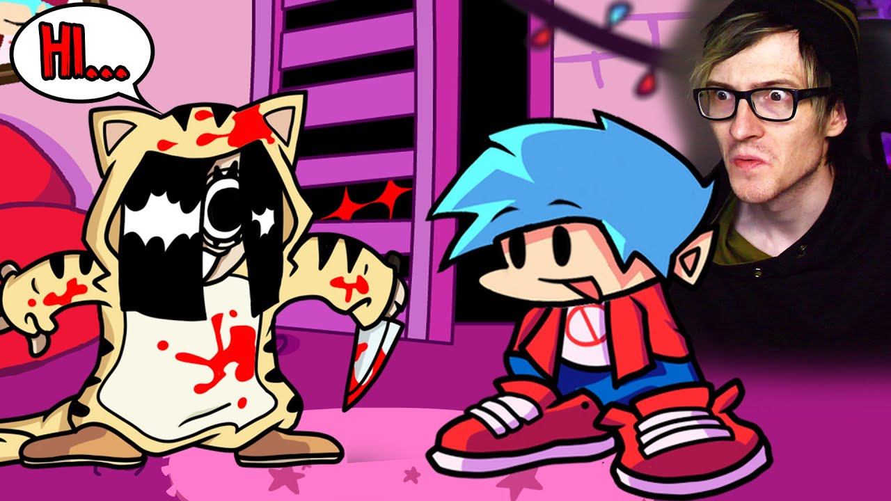 Friday night funkin' but the Bf has a crazy stalker... - YouTube