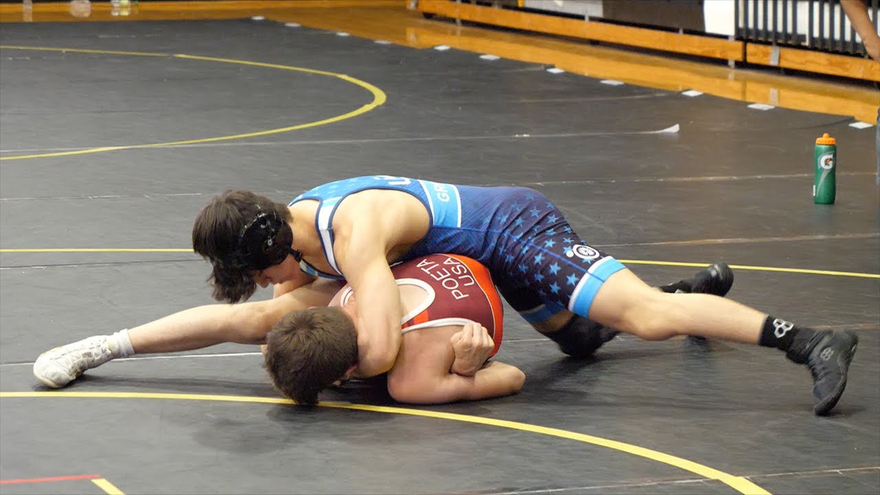 Drew Fifield of Built by Brunson Wrestling [R] v. Luke Grindstaff of ...