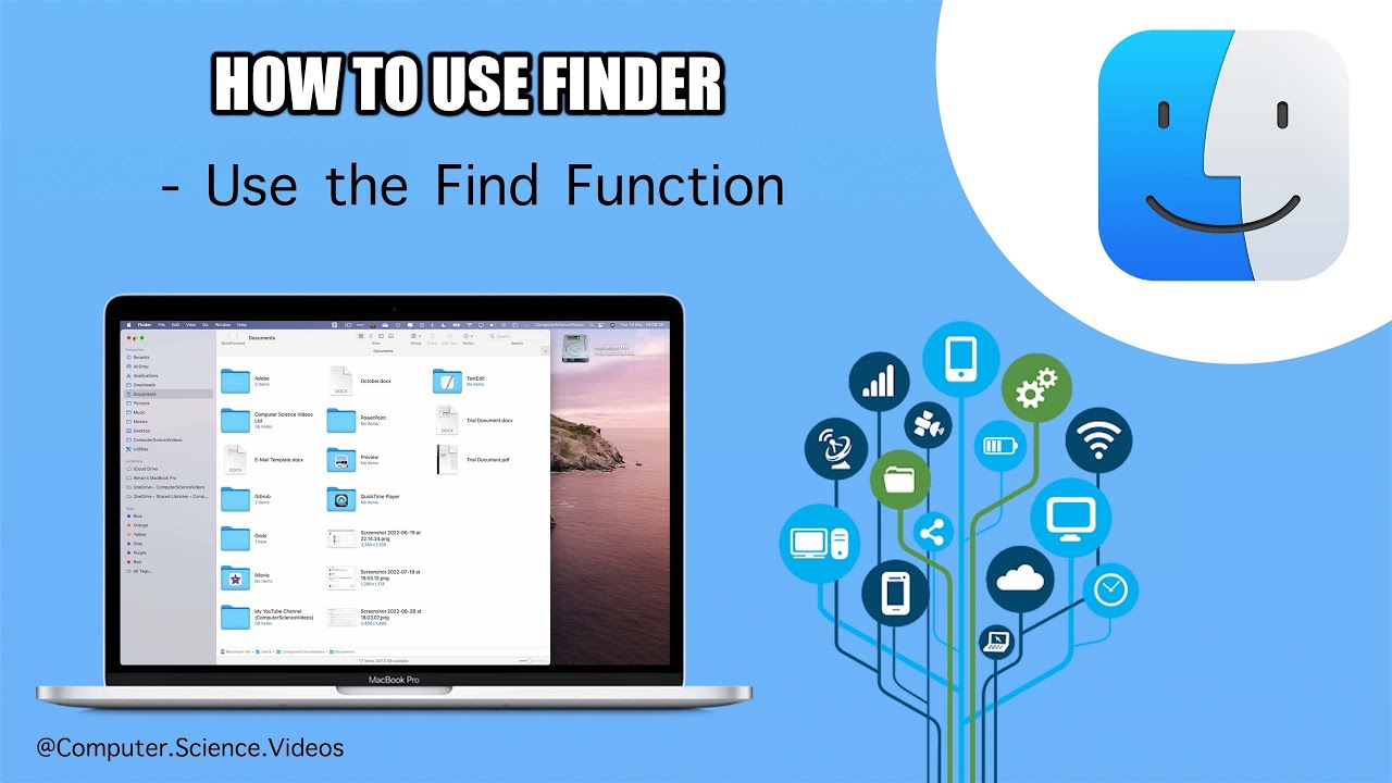 How to USE the Find Function On the Finder Application On a Mac Computer - Basic Tutorial | New ...
