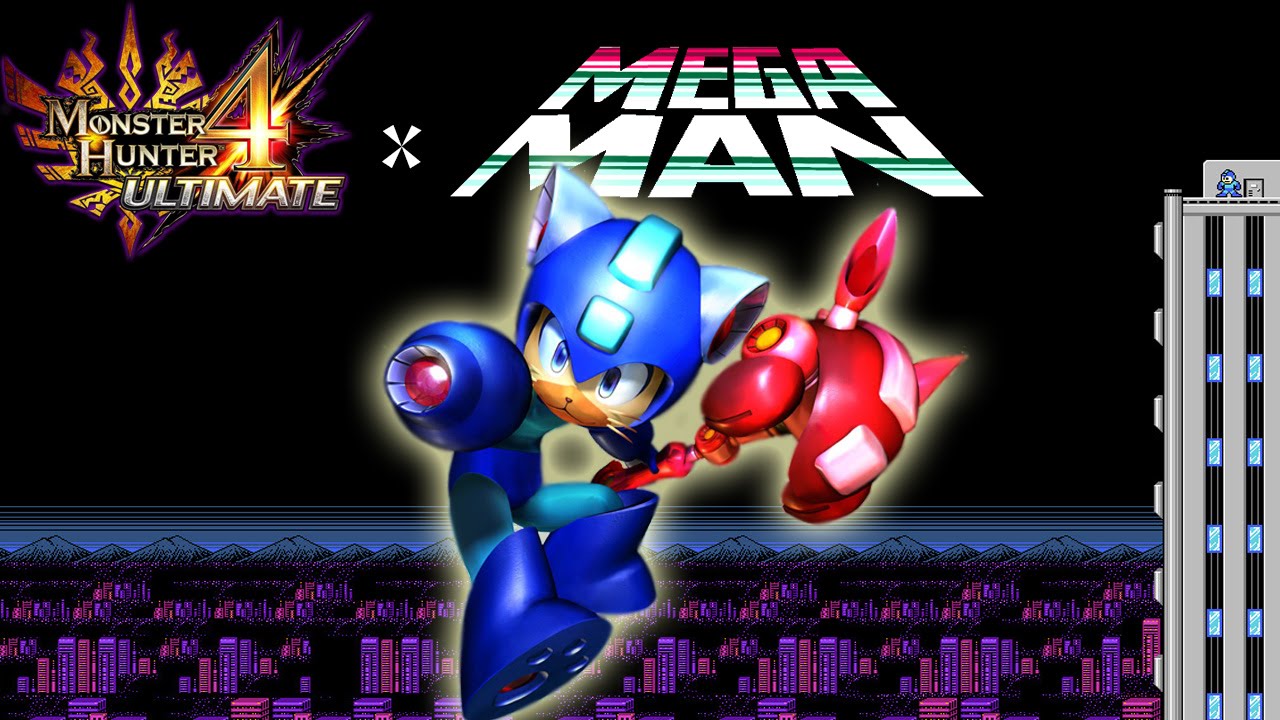 MH4U x Mega Man | How to Get Mega man Palico (Event Quest) - YouTube