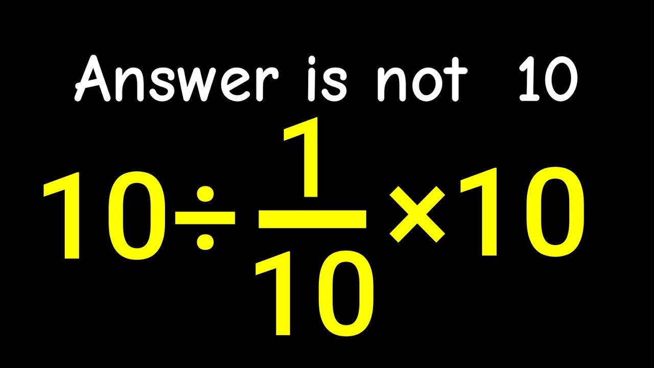 Only 1 in 5 Can Solve This Math Problem! - YouTube