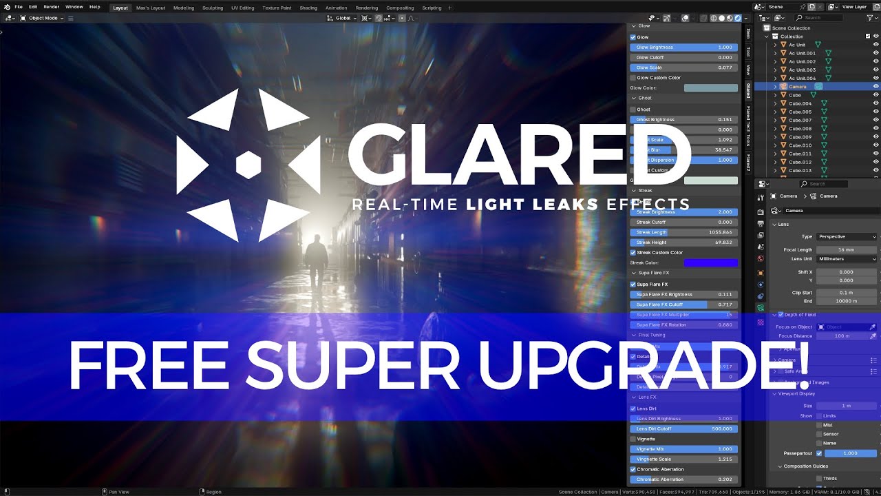 Glared - Massive Free Update for Blender's Ultimate Lighting and Lens ...