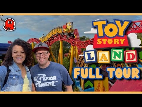 Full Walkthrough TOUR of Disney's Toy Story Land! - YouTube