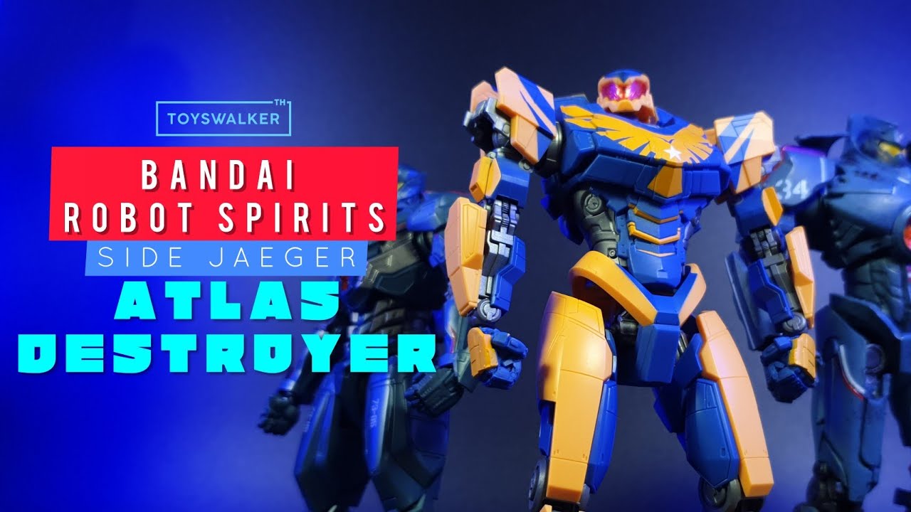 ATLAS DESTROYER (SIDE JAEGER) Netflix Pacific Rim The Black [Toyswalker ...