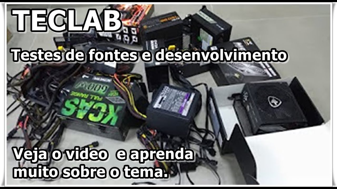 Fontes gamer - testes e desenvolvimento teste do projeto fonte 500w by ...
