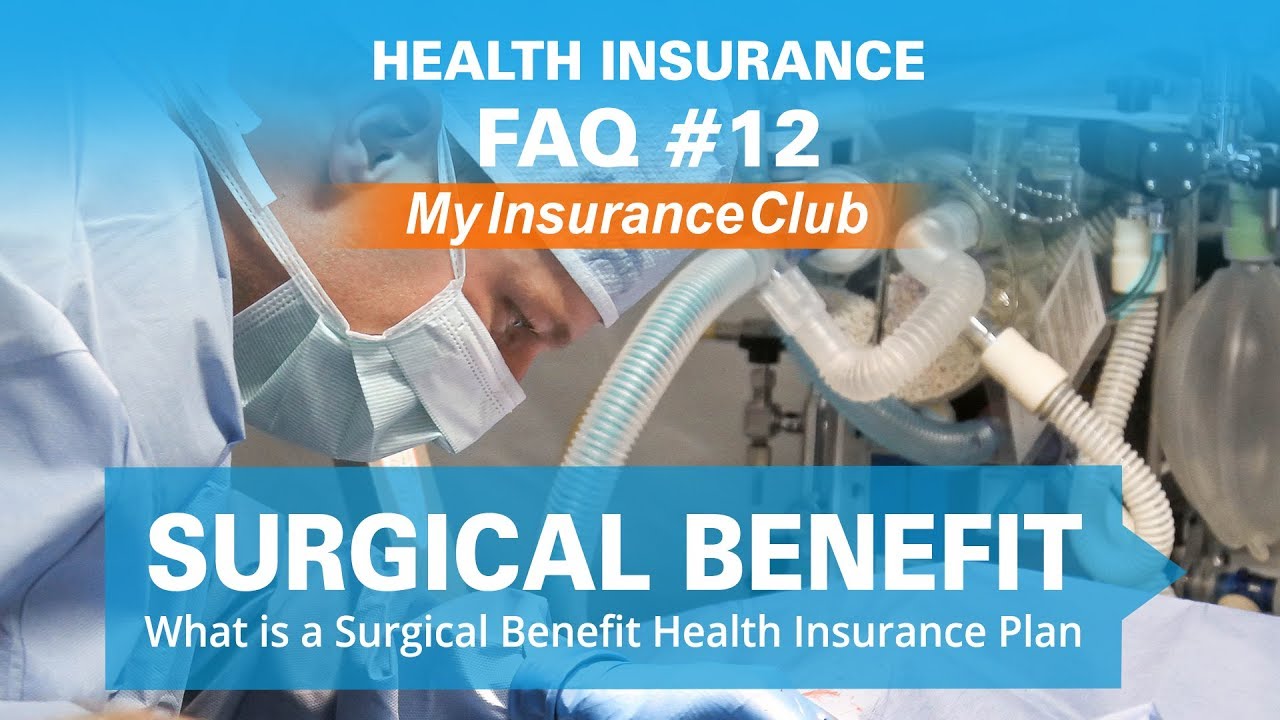 What is a Surgical Benefit Health Insurance Plan? | FAQ #12 - YouTube