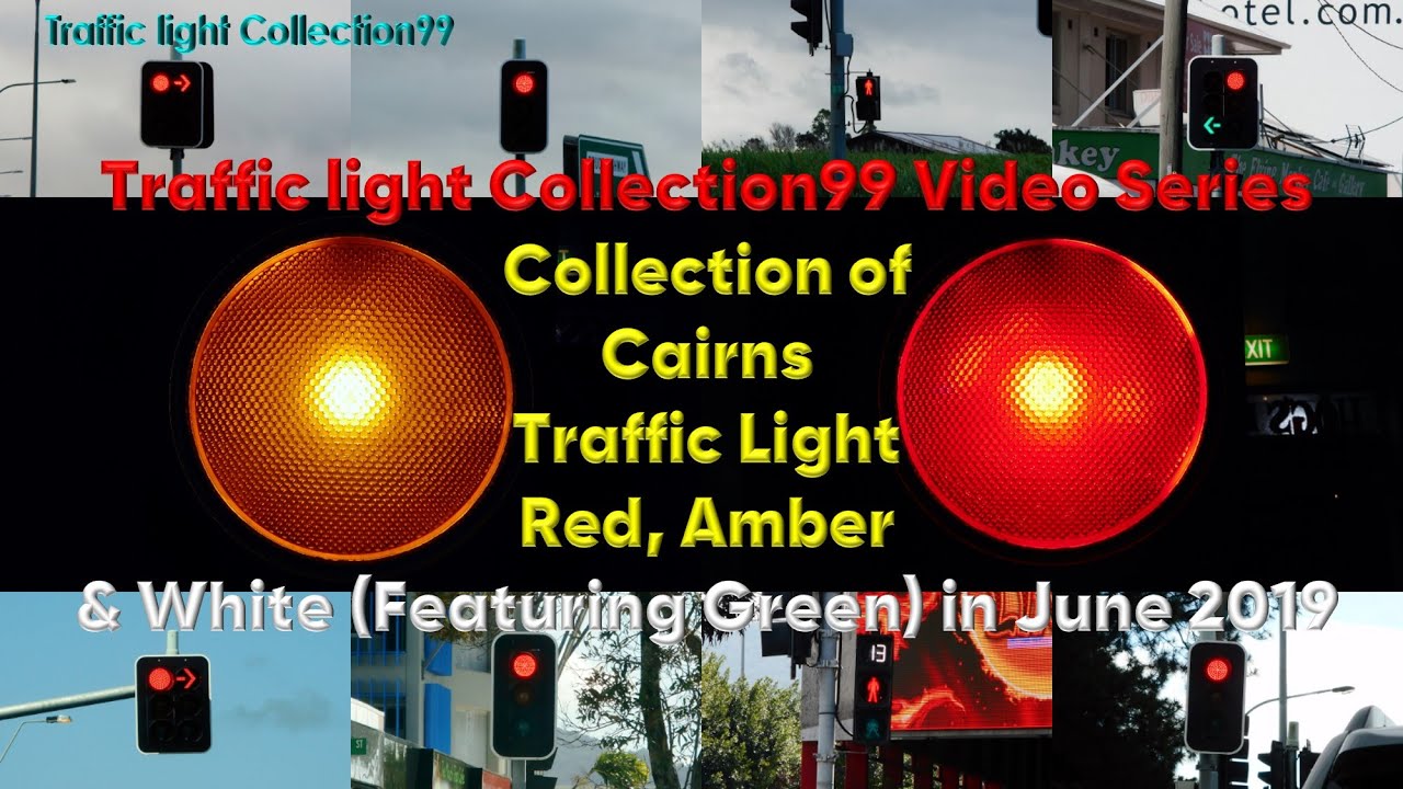 Collection of Cairns Red, White Timer & Amber (Featuring Green) Traffic ...