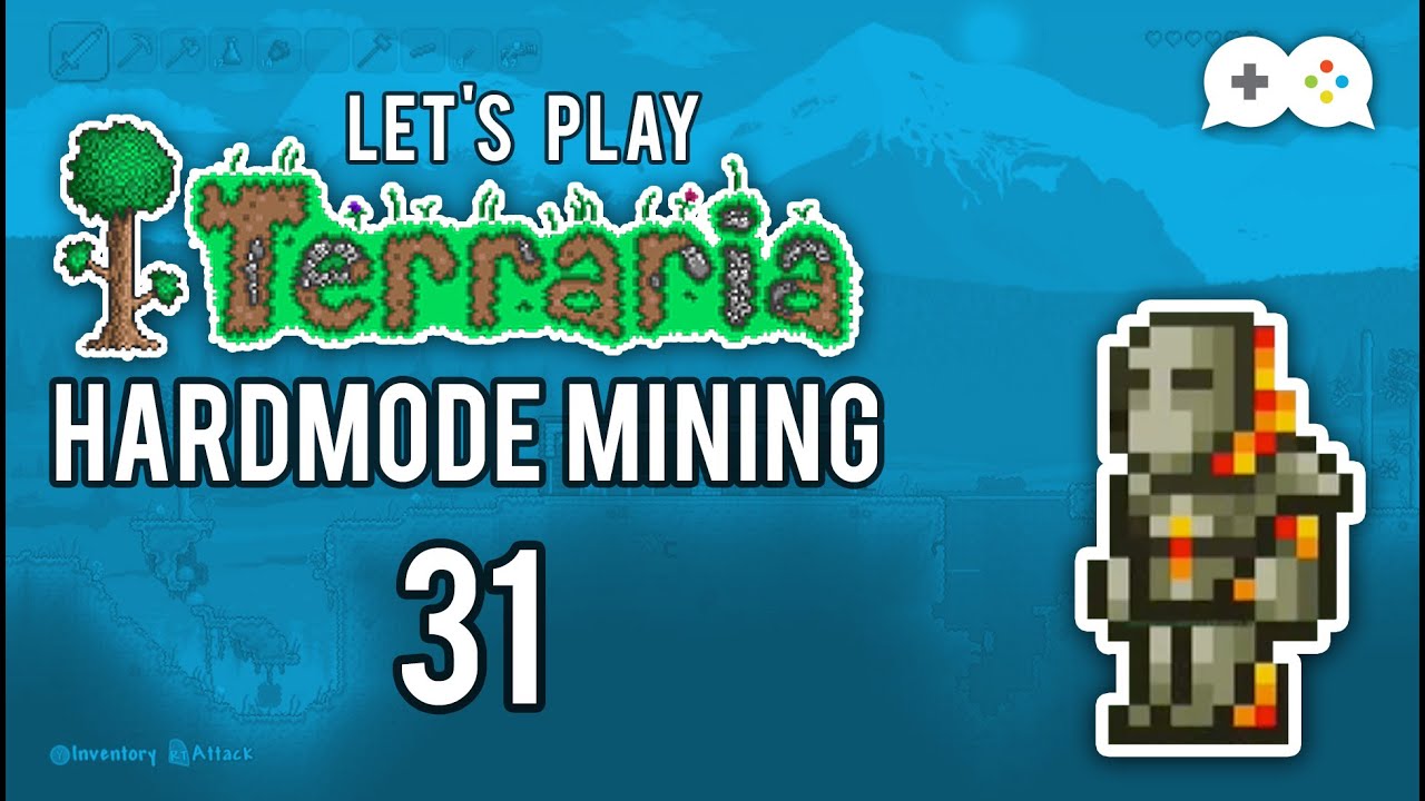 Let's Play Terraria - Hardmode Mining (Part 31) - YouTube