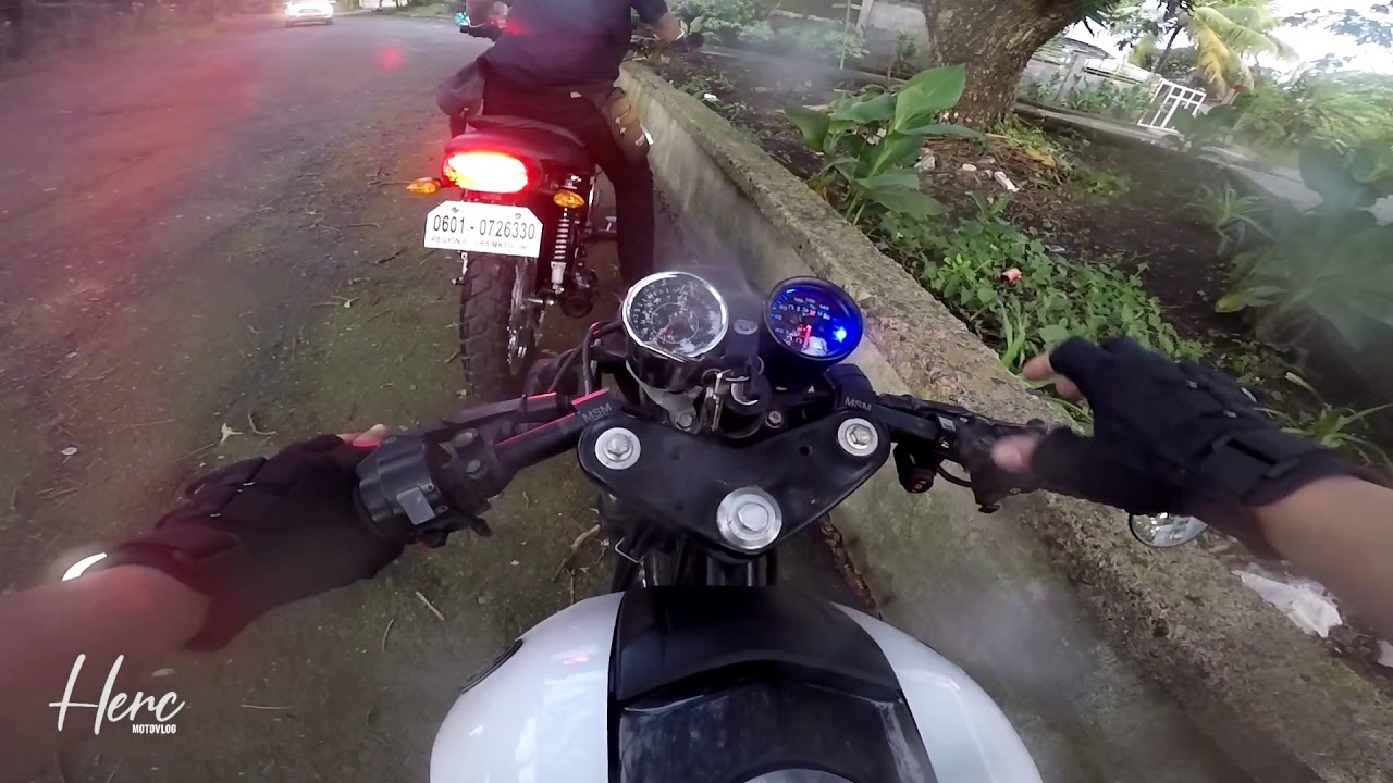 YTX Cafe racer and Scrambler chill ride.. - YouTube