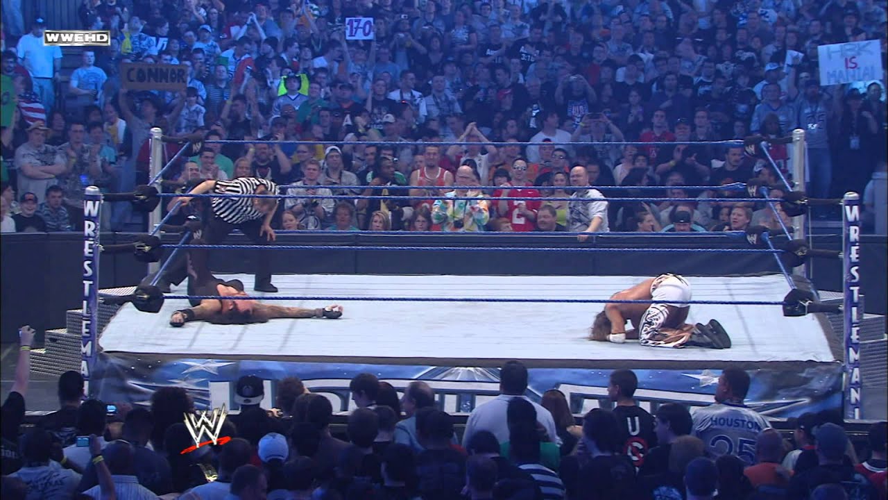Undertaker vs. Shawn Michaels - Wrestlemania 25 - YouTube