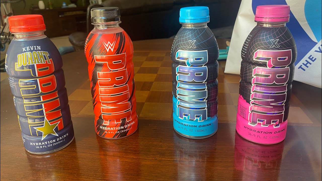 I got Prime X Holographic WWE and Kevin Durant Prime - YouTube