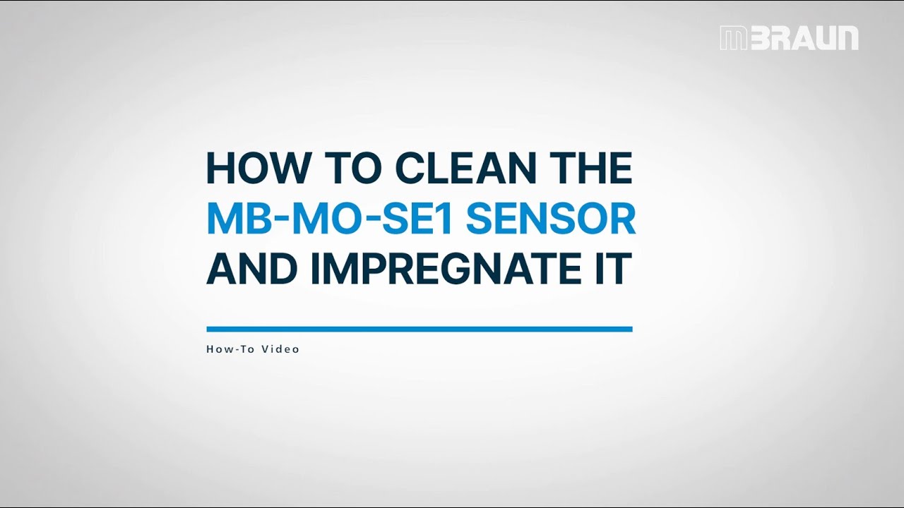 How-to clean and impregnate MB-MO-SE1 - YouTube