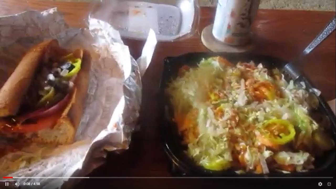 Sheetz Pulled Pork Sub & Curly Fry Platter - YouTube
