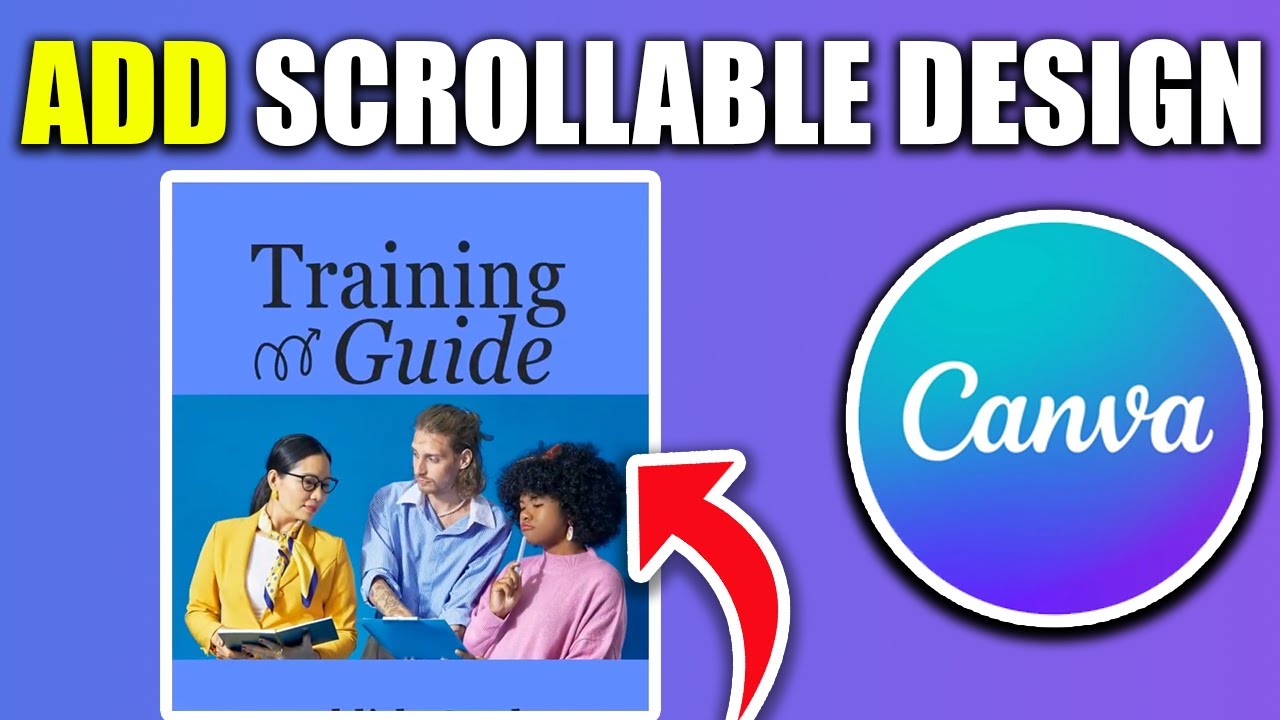 How To Add A Scrollable Design Using Canva Quick Actions - Best Method ...