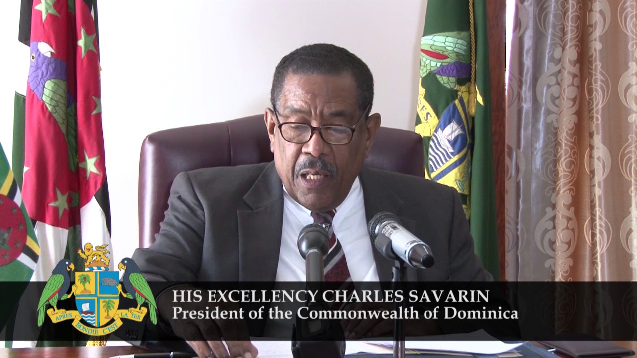 Statement by the President of Dominica - YouTube