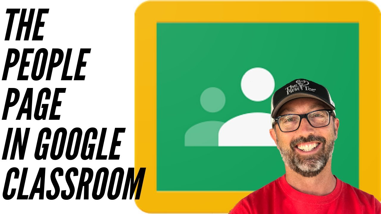 #3 The People Page in Google Classroom - YouTube