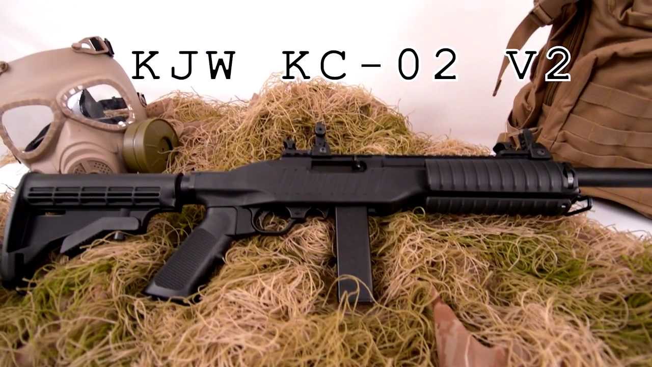 KJW KC-02 V2 Gas Blowback Rifle - Airsoft Atlanta - YouTube
