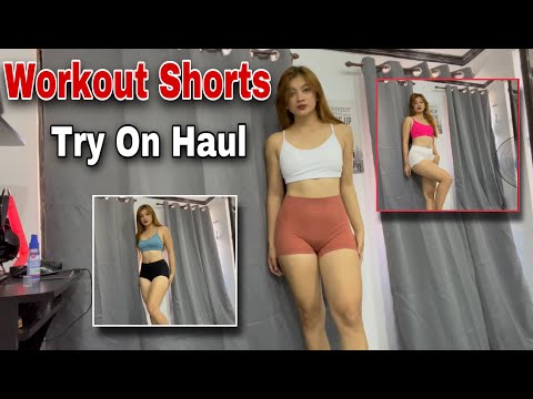 Workout Shorts Try On Haul || E L I Z