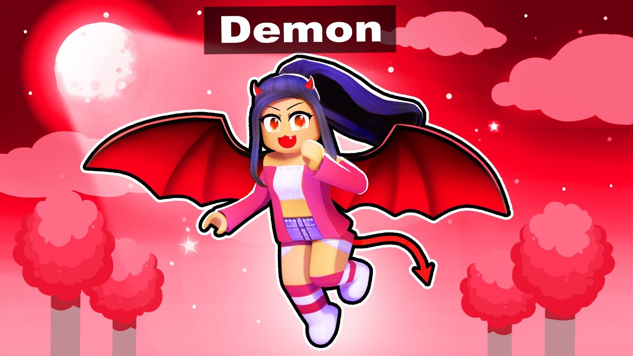 Playing As A DEMON In Roblox! - YouTube
