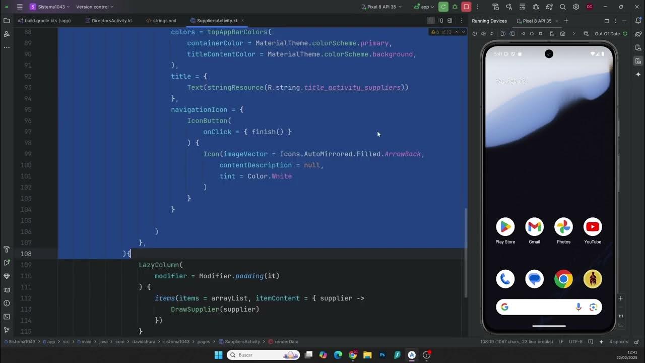 Android Studio Retrofit y Precarga - YouTube