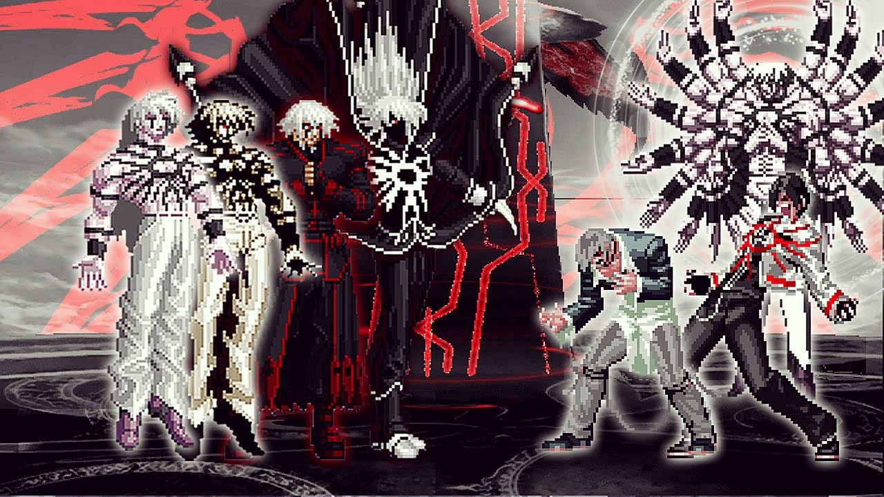 [KOF Mugen] Unleashing the Fury: Boss Orochi Iori CY vs The Orochi Team ...