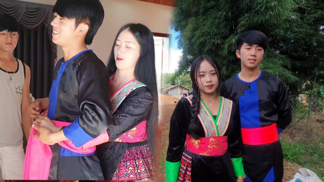 tub lis kaj siab ntxawm lawv los npaj hnav khaub ncaws hmoob nawb - YouTube