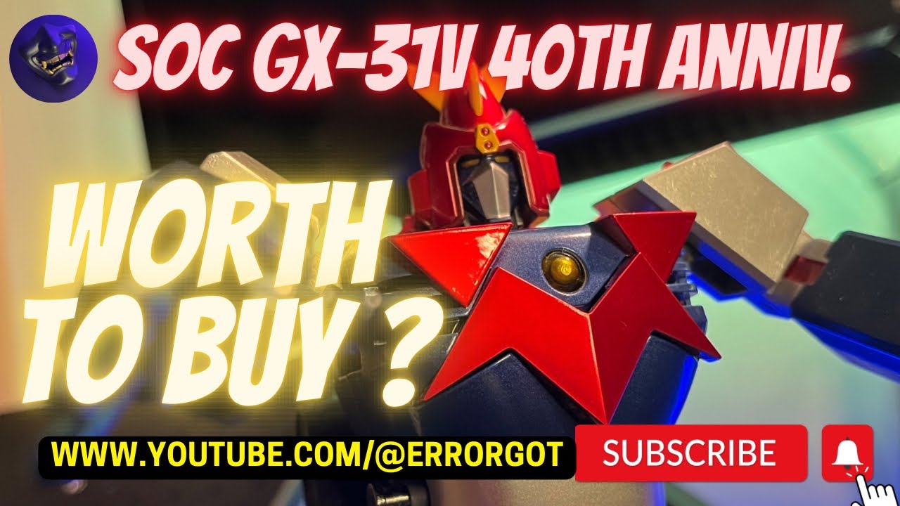 Worth to buy ? SOC GX-31V 40th Anniversary Voltes V - YouTube