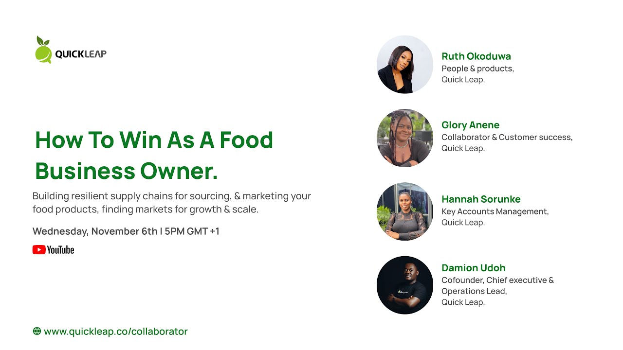 How To Win As A Food Business Owner. - YouTube