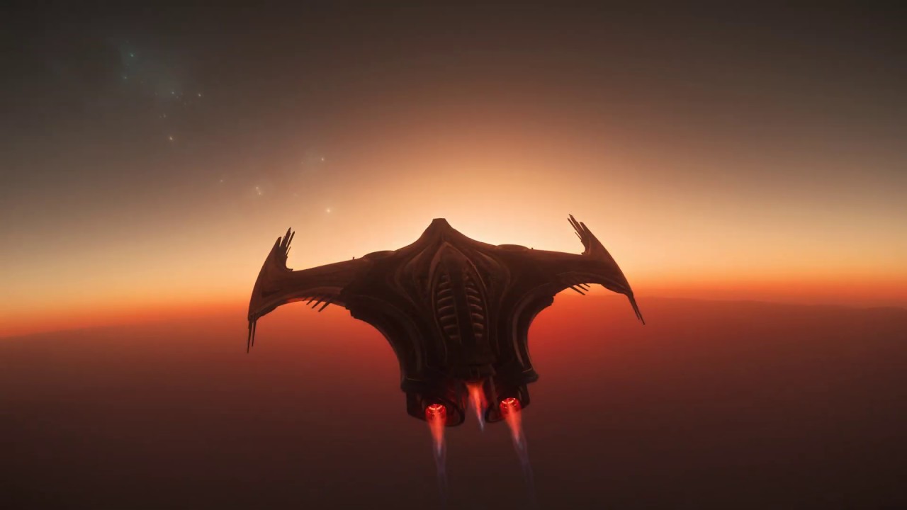 Star Citizen - Esperia Blade at sunset (Alpha 3.8 in 4K) - YouTube
