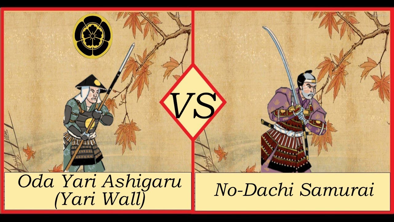 #88: Oda Yari Ashigaru (Yari Wall) vs No-Dachi Samurai | 1 V 1 | Total ...