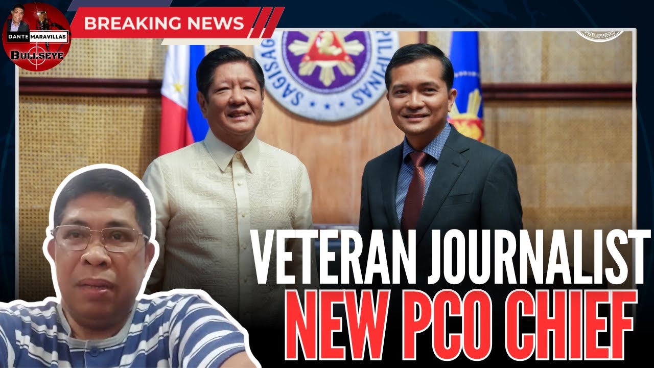 VETERAN JOURNALIST, NEW PCO CHIEF NI PBBM - YouTube