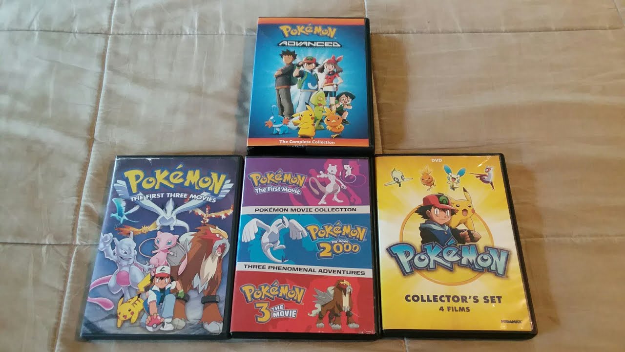 My Pokémon DVD Collection - YouTube
