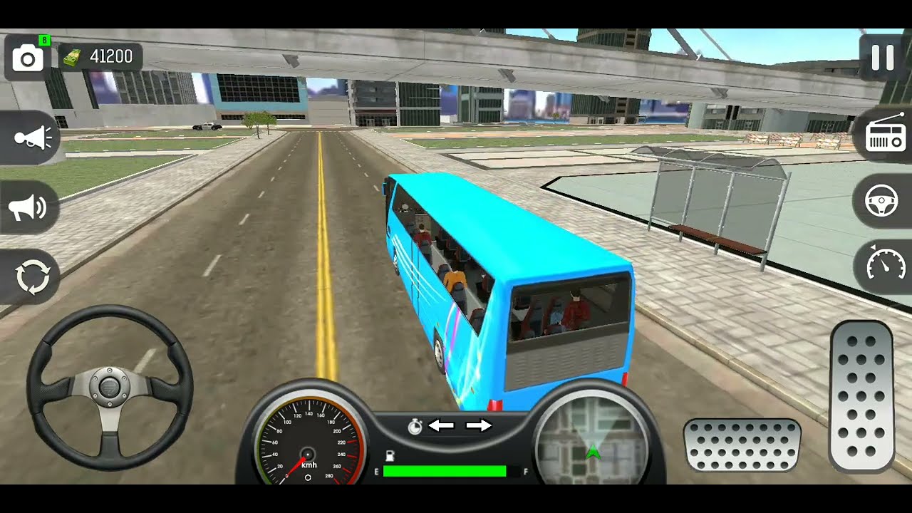 Coach Bus Driving | Bus Simulator Game Play with SR Rubel Gaming - YouTube