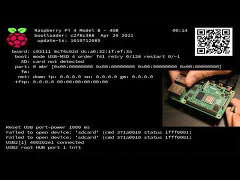 Raspberry PI 4 stuck on rainbow boot screen - YouTube