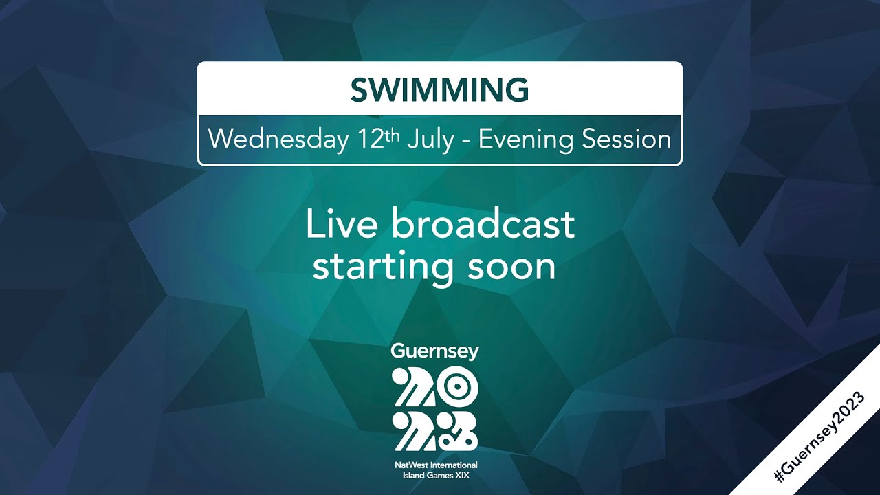 Swimming - Wednesday 12th July - Evening Session - YouTube
