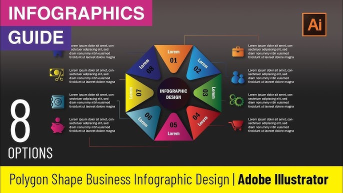 Infographic Tutorial Illustrator Basicon