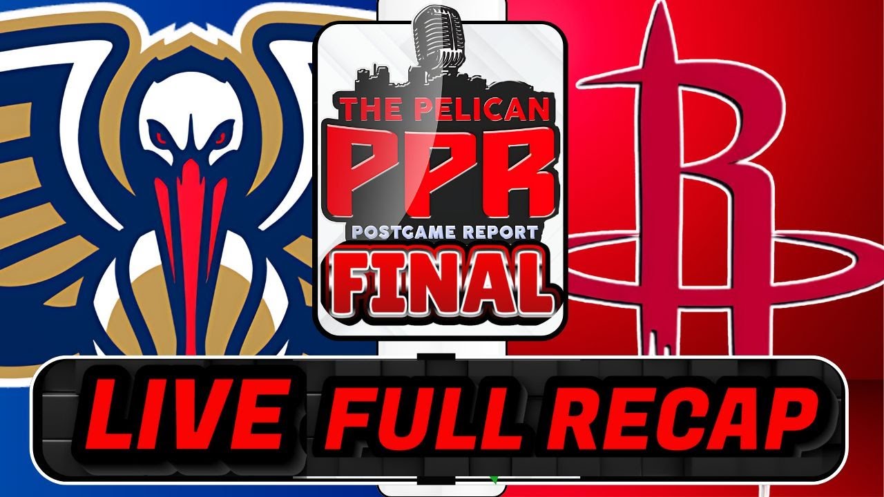PPR LIVE: #Pelicans Crumble Against Rockets in 146-117 Blowout - YouTube