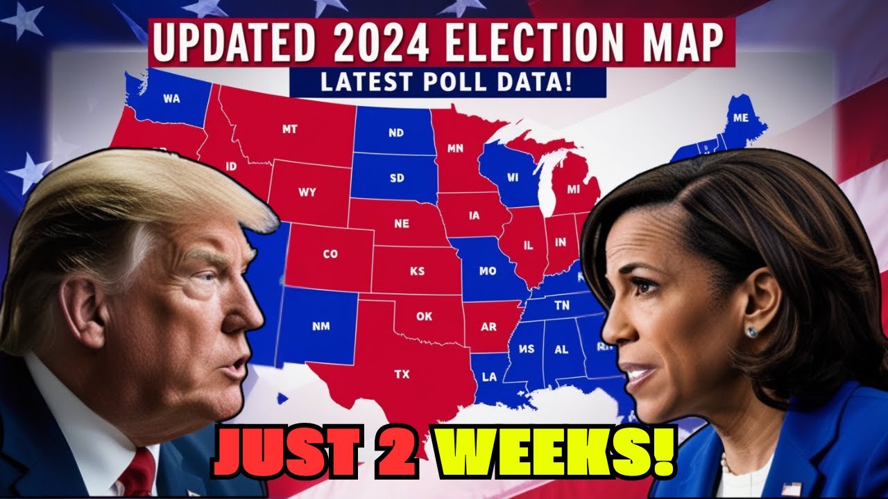 2024 US Election Map Prediction: Final Map Just 2 Weeks Before the Big ...