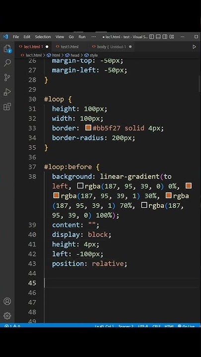 HTML Tuts || Loading Animation CSS #shorts - YouTube