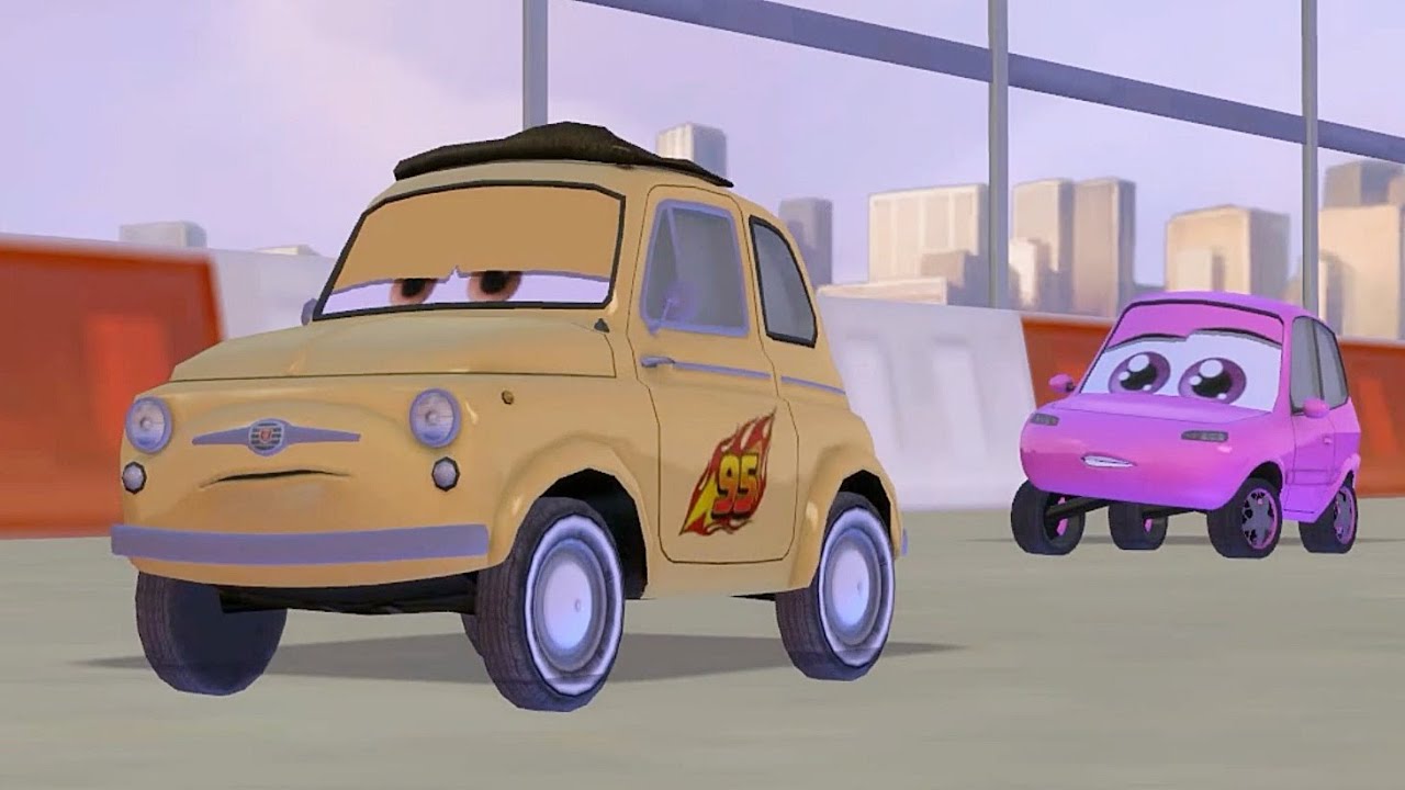 Cars 2 The Video Game Arcade Model - Luigi - Runway Tour - PC Gameplay ...