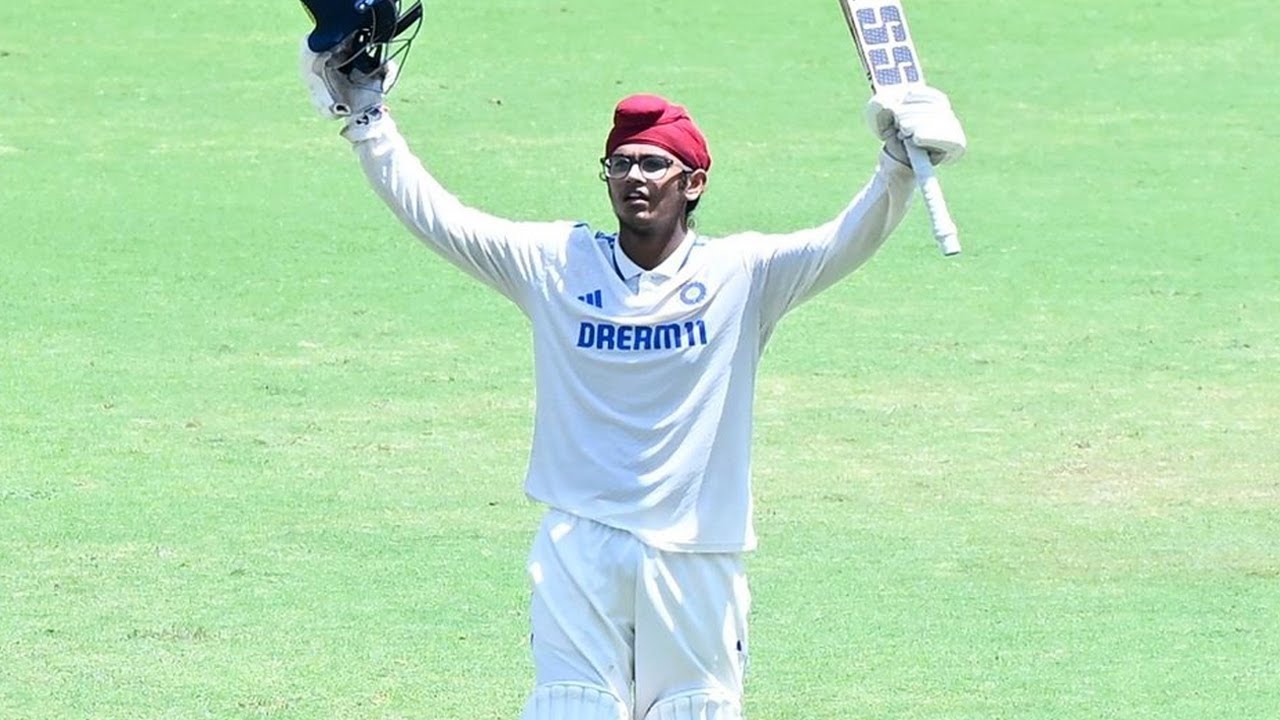 Harvansh Singh Pangalia | Batting | India U-19 Team's Player | - YouTube