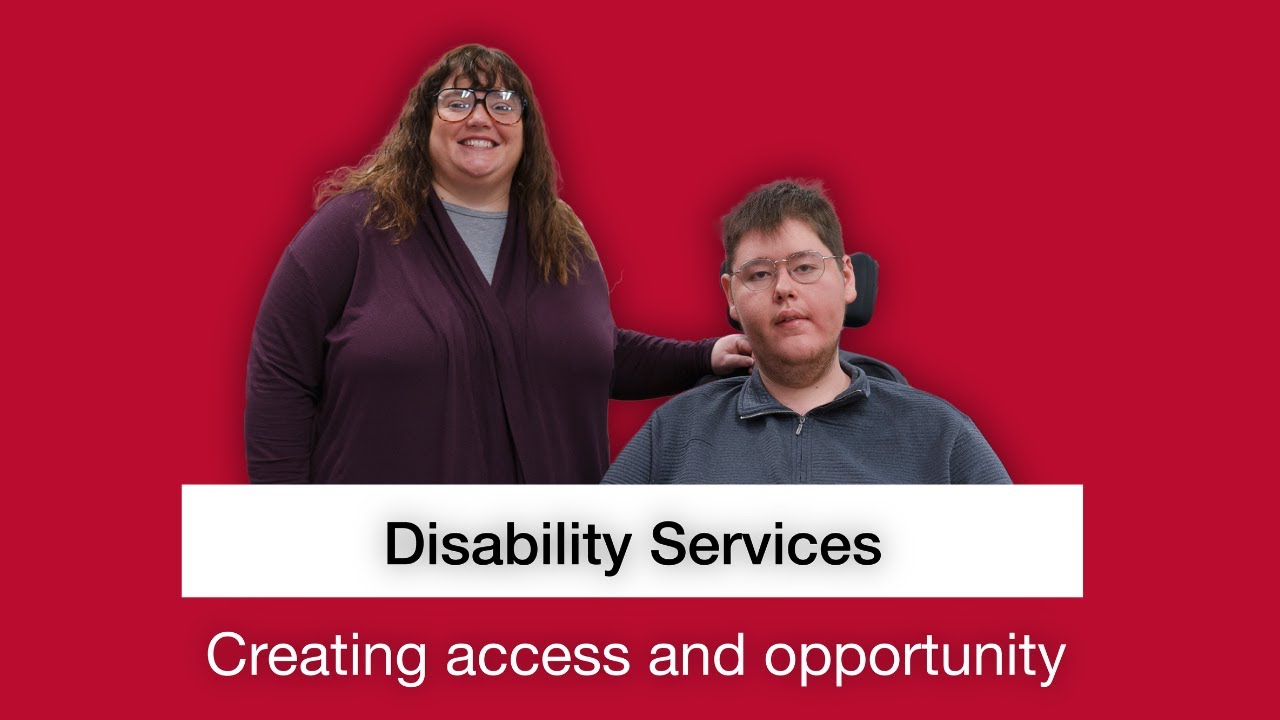 Disability Services: Creating access and opportunity - YouTube