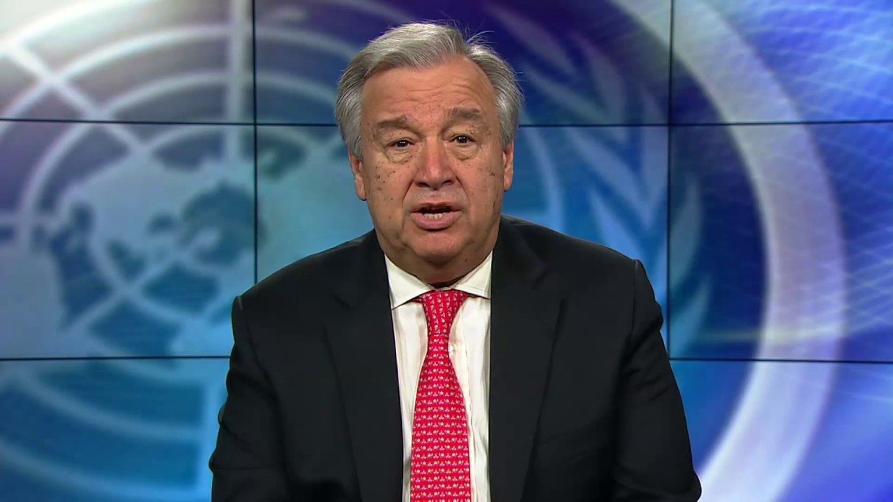 United Nations Secretary General, Mr. António Guterres - YouTube